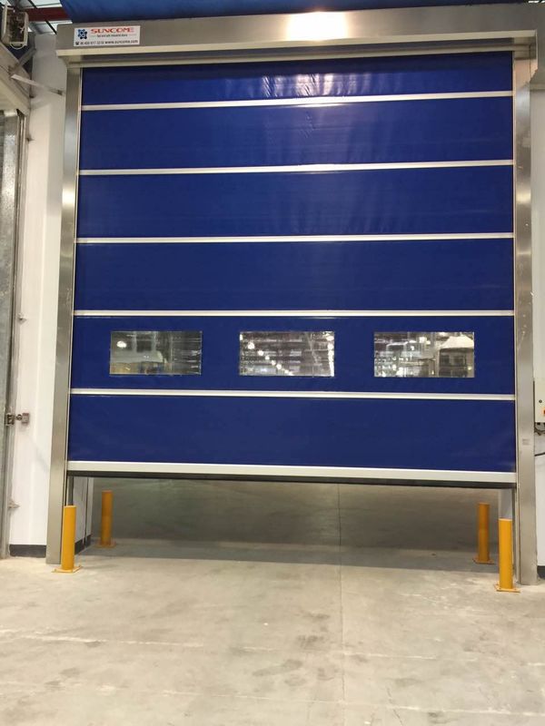 Quick Interior Roller Shutter Doors For Warehouse , High Speed Rolling ...