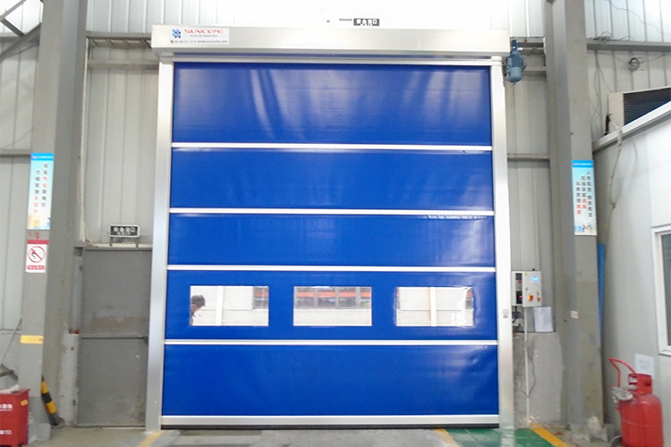 Quick Interior Roller Shutter Doors For Warehouse , High Speed Rolling ...