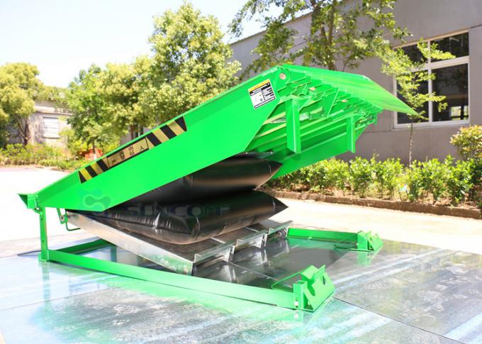 High Performance Air Bag Dock Leveler Push Button Airbag Lifting Load ...